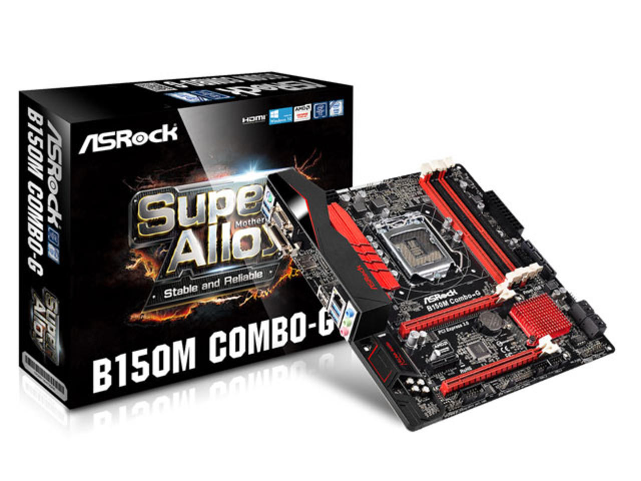 ASRock B150M Combo-G | Laptop.bg - Технологията с теб
