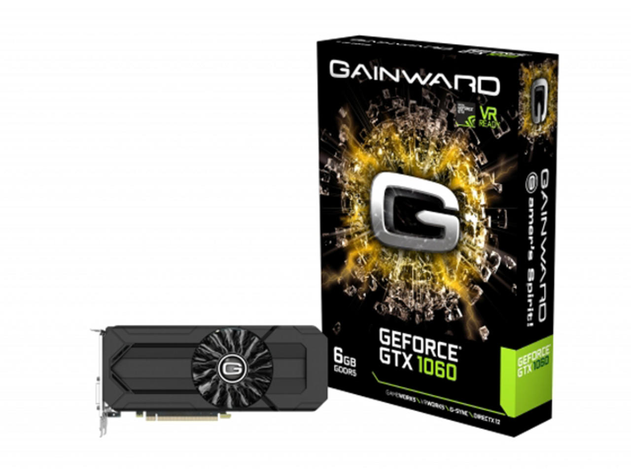 Gainward GeForce GTX 1060 6GB one fan | Laptop.bg - Технологията с теб