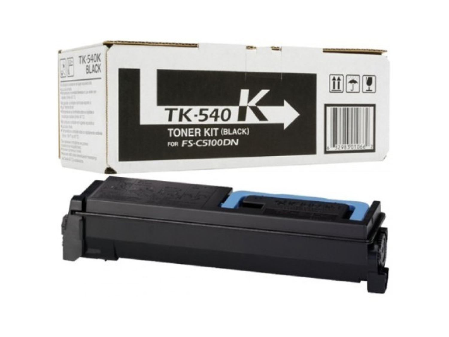 Оригинална тонер касета Kyocera TK-540K, черна | Laptop.bg ...