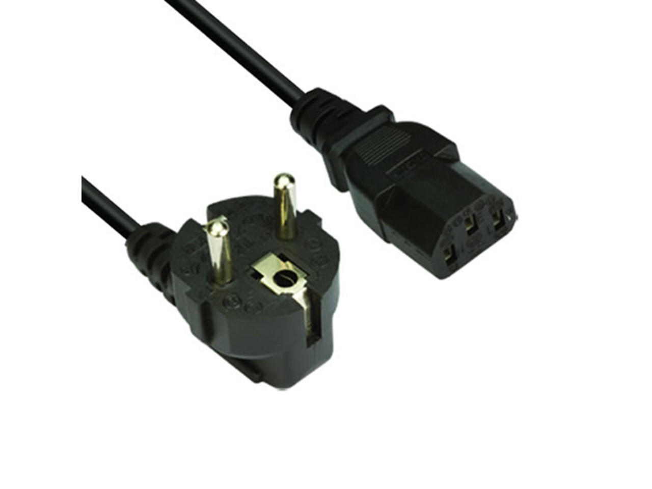 VCom Power Cord Computer schuko 220V - CE021-5m | Laptop.bg ...