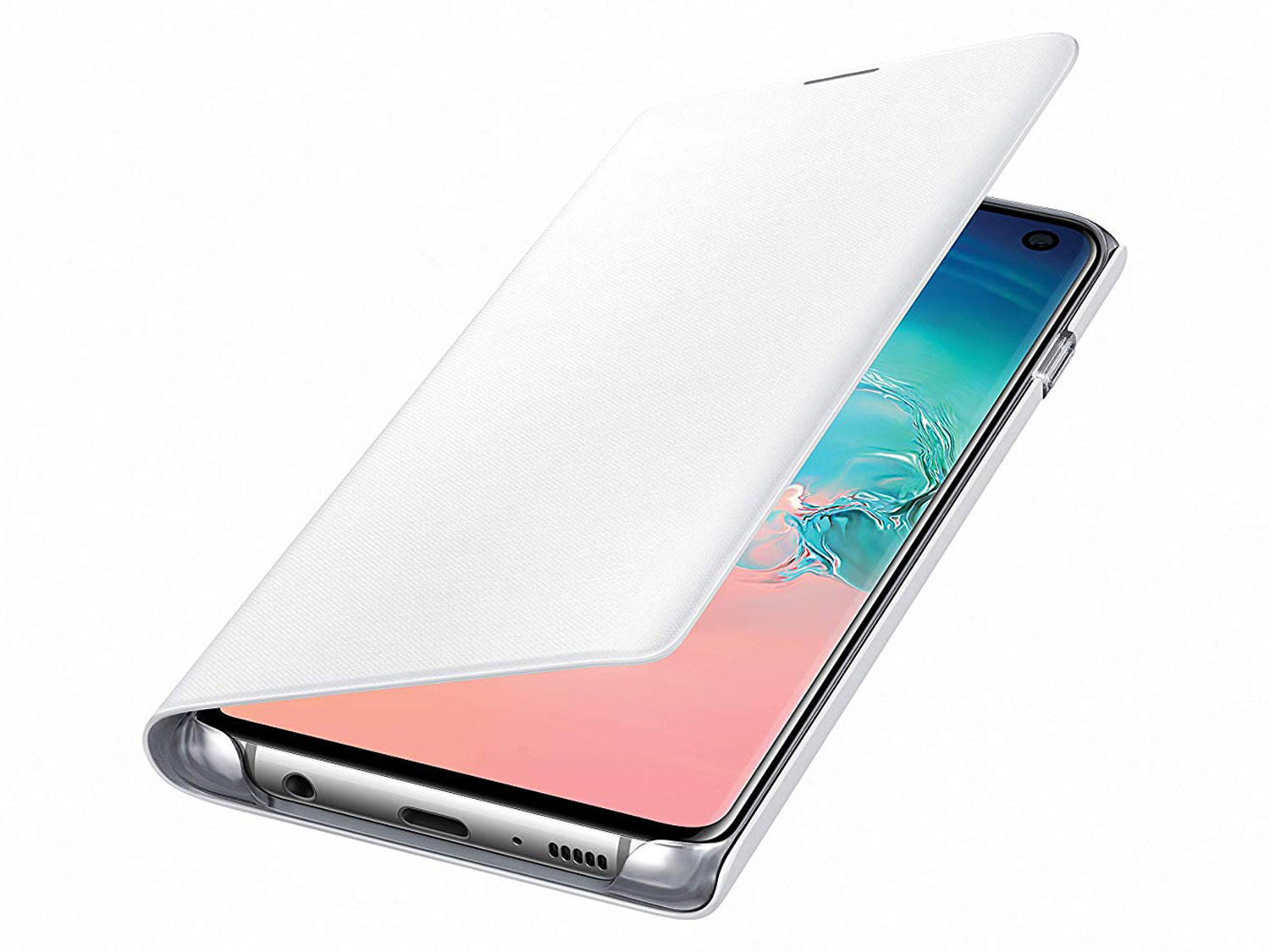 Samsung Galaxy S10+ LED View Cover White | Laptop.bg - Технологията с теб