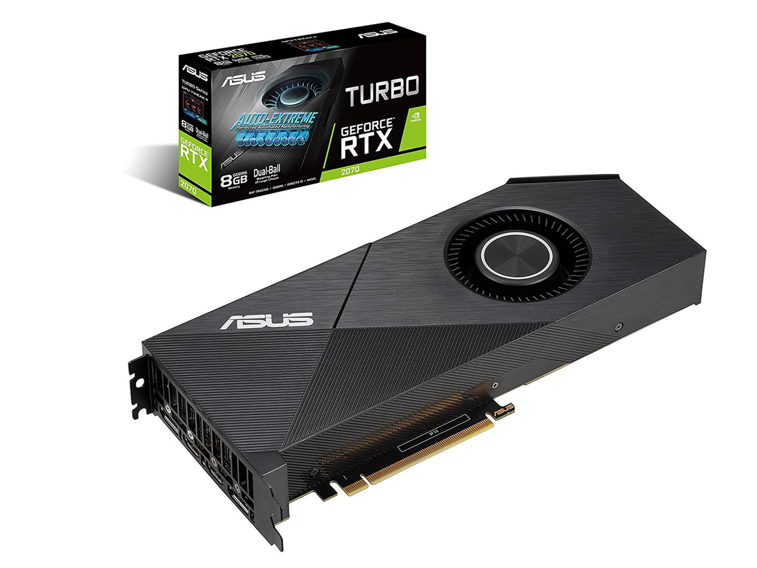 ASUS TURBO GeForce RTX 2070 8G EVO | Laptop.bg - Технологията с теб