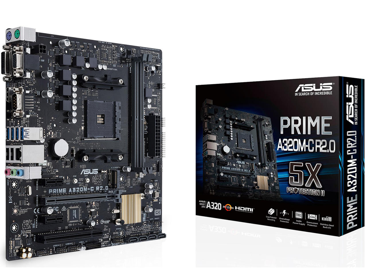 ASUS PRIME A320M-C R2.0 | Laptop.bg - Технологията с теб
