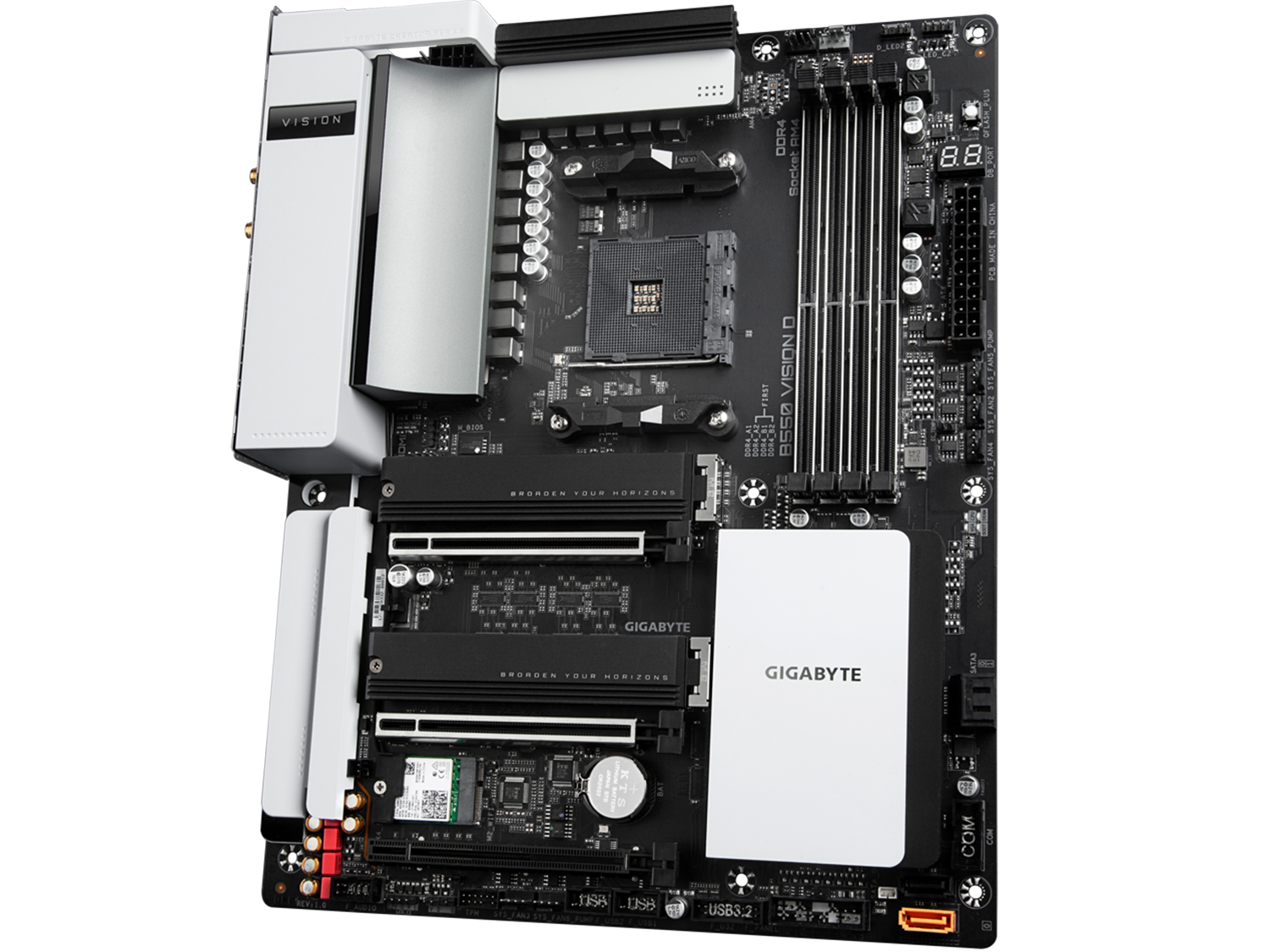 Gigabyte B550 VISION D | Laptop.bg - Технологията с теб