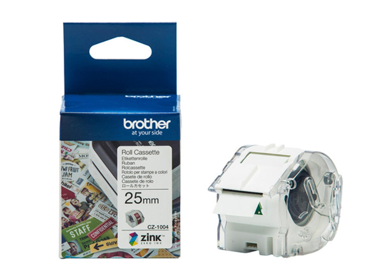 Brother Continuous Paper Tape (Full colour, Ink-free 25mm) | Laptop.bg ...