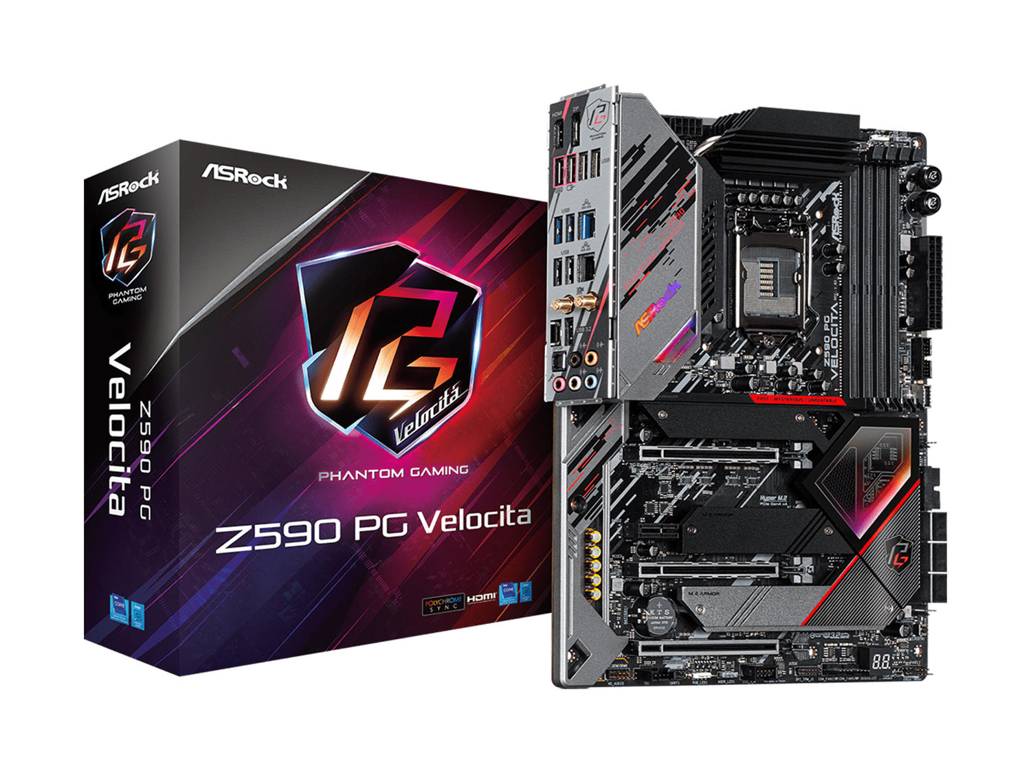 Asrock Z590 Phantom Gaming Velocita | Laptop.bg - Технологията с теб