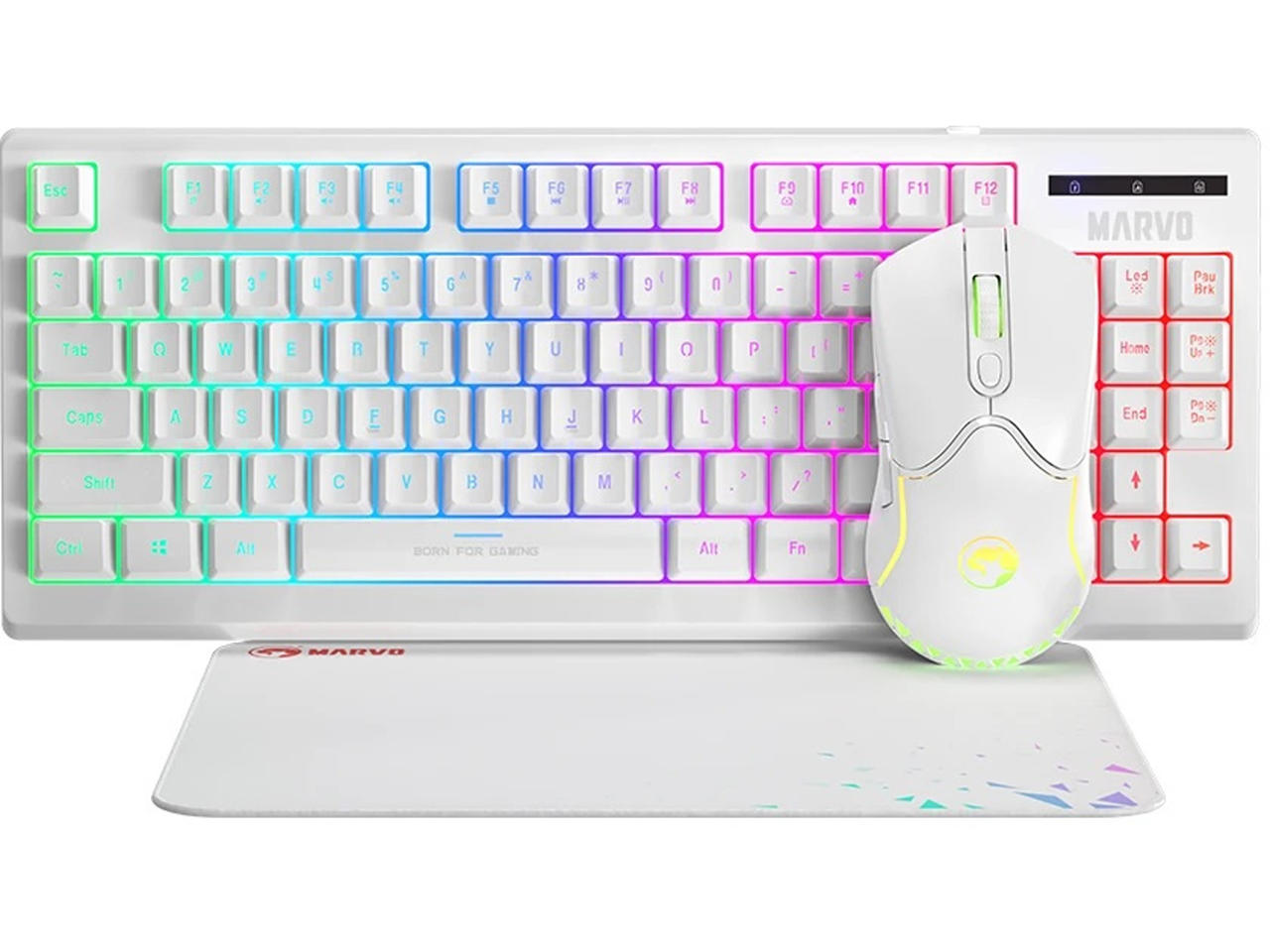 Marvo CM310, в бяло | Laptop.bg - Технологията с теб