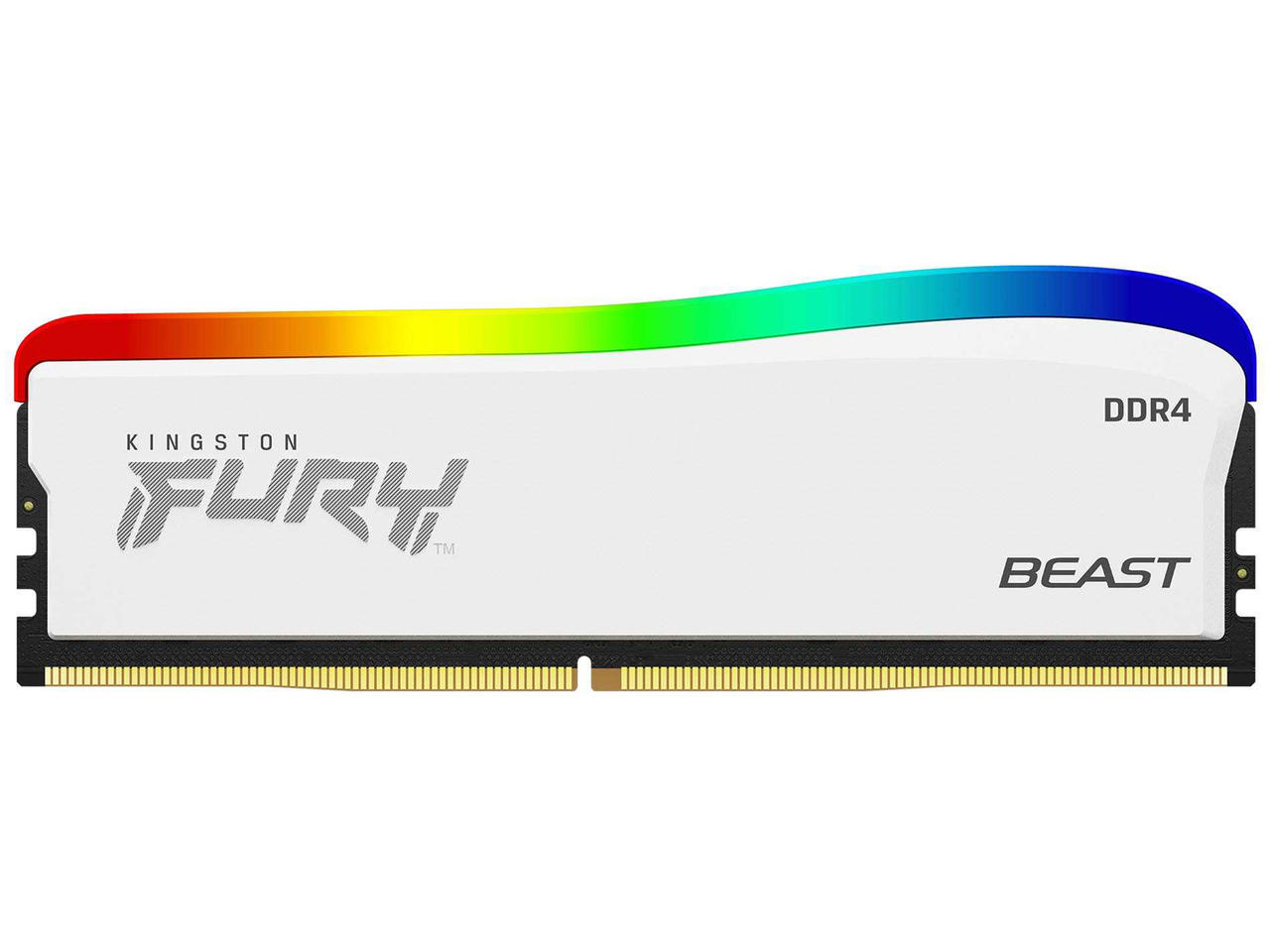 8GB 3600MHz DDR4 Kingston FURY BEAST White RGB Special Edition | Laptop ...