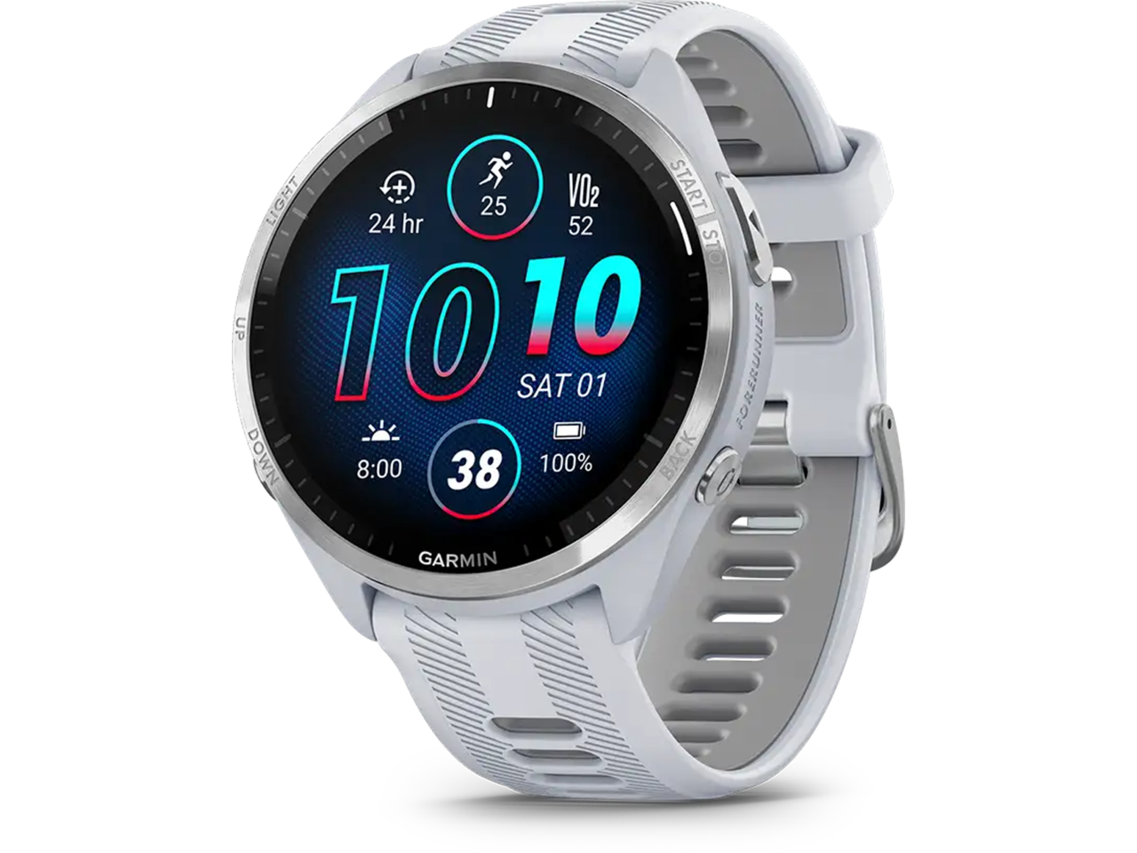 Garmin Forerunner 965 Titanium безел/Whitestone корпус/Whitestone ...