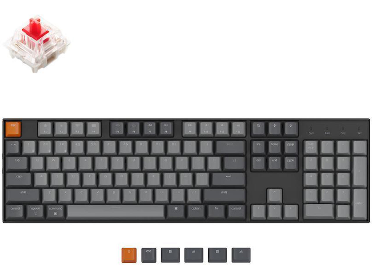 Keychron K10 Gateron Red Switch | Laptop.bg - Технологията с теб