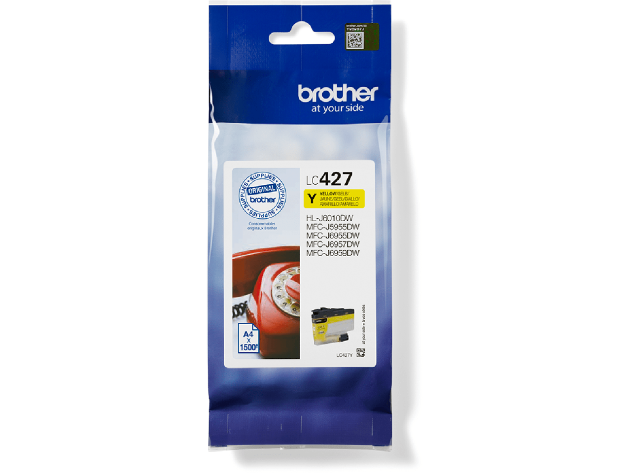 Оригинален Brother LC427Y Yellow Ink Cartridge | Laptop.bg ...