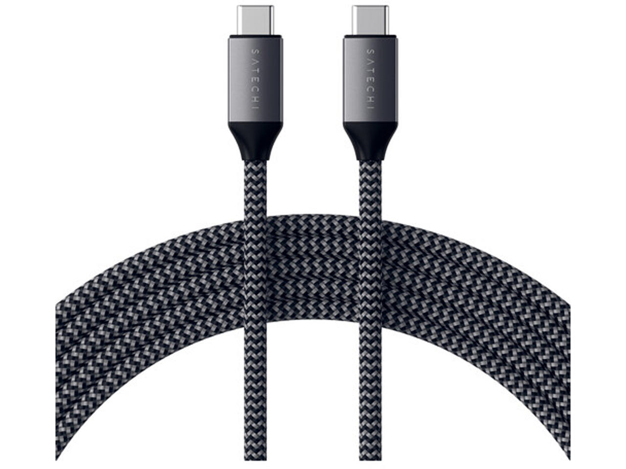 Satechi USB-C to USB-C 100W Braided Charging 2m Cable - Grey | Laptop ...