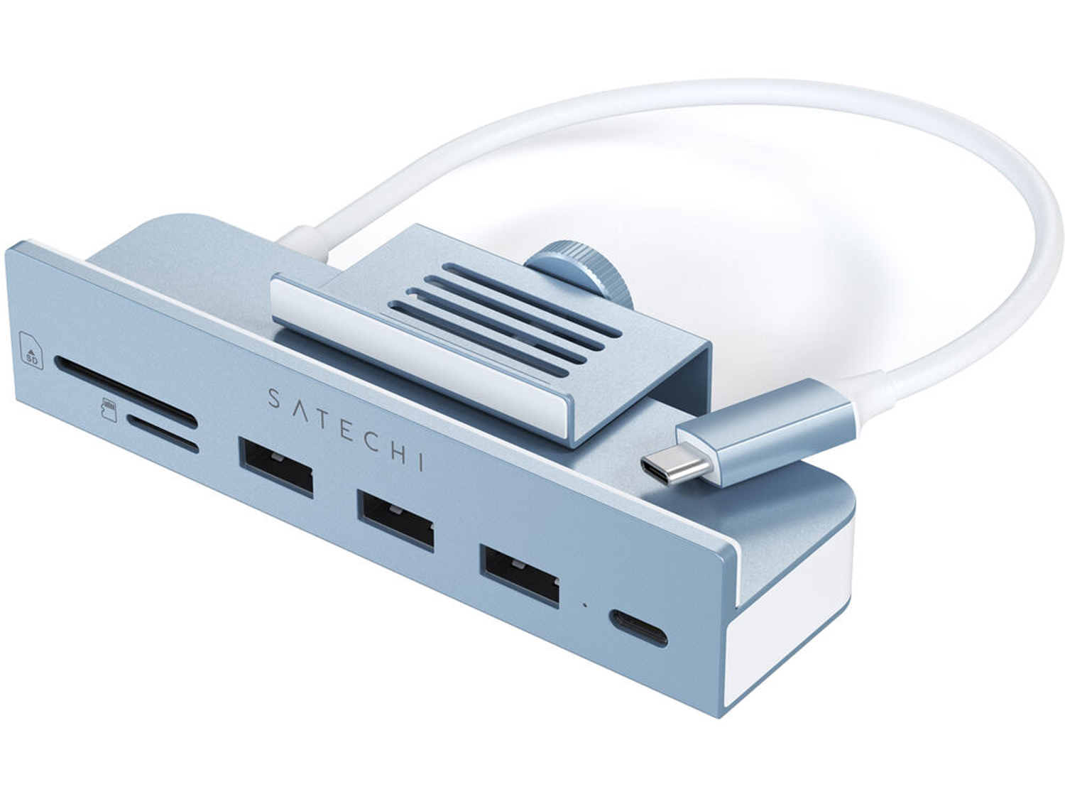 Satechi USB-C Clamp Hub за 24-инчов iMac, Blue | Laptop.bg ...