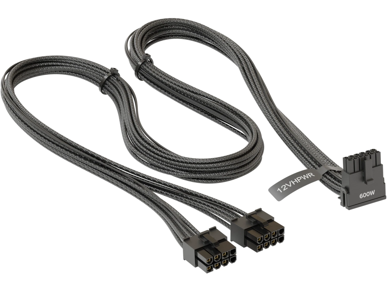 Seasonic Modding Cable 600W Black 90 Degree - PCIe 5.0 12VHPWR | Laptop ...