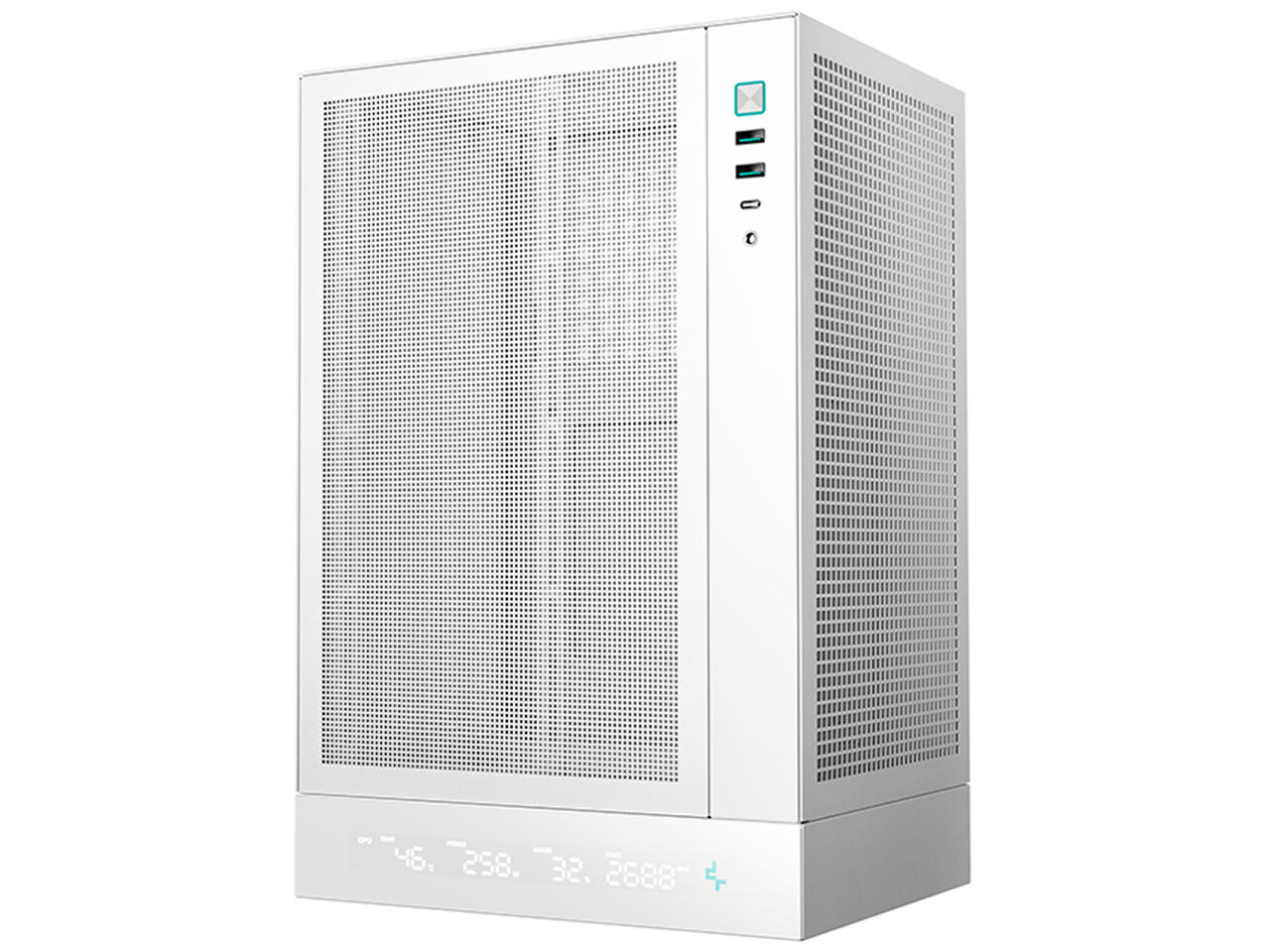 DeepCool CH170 DIGITAL WH | Laptop.bg - Технологията с теб