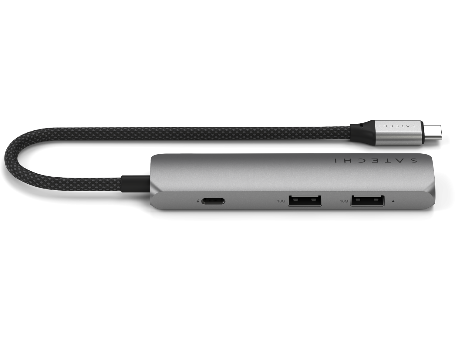 Satechi 4-in-1 USB-C Slim Multiport Adapter 4K - Space Grey | Laptop.bg ...