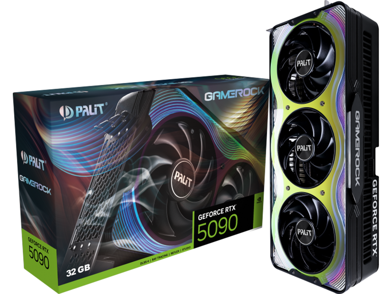 Palit GeForce RTX 5090 GameRock 32GB | Laptop.bg - Технологията с теб