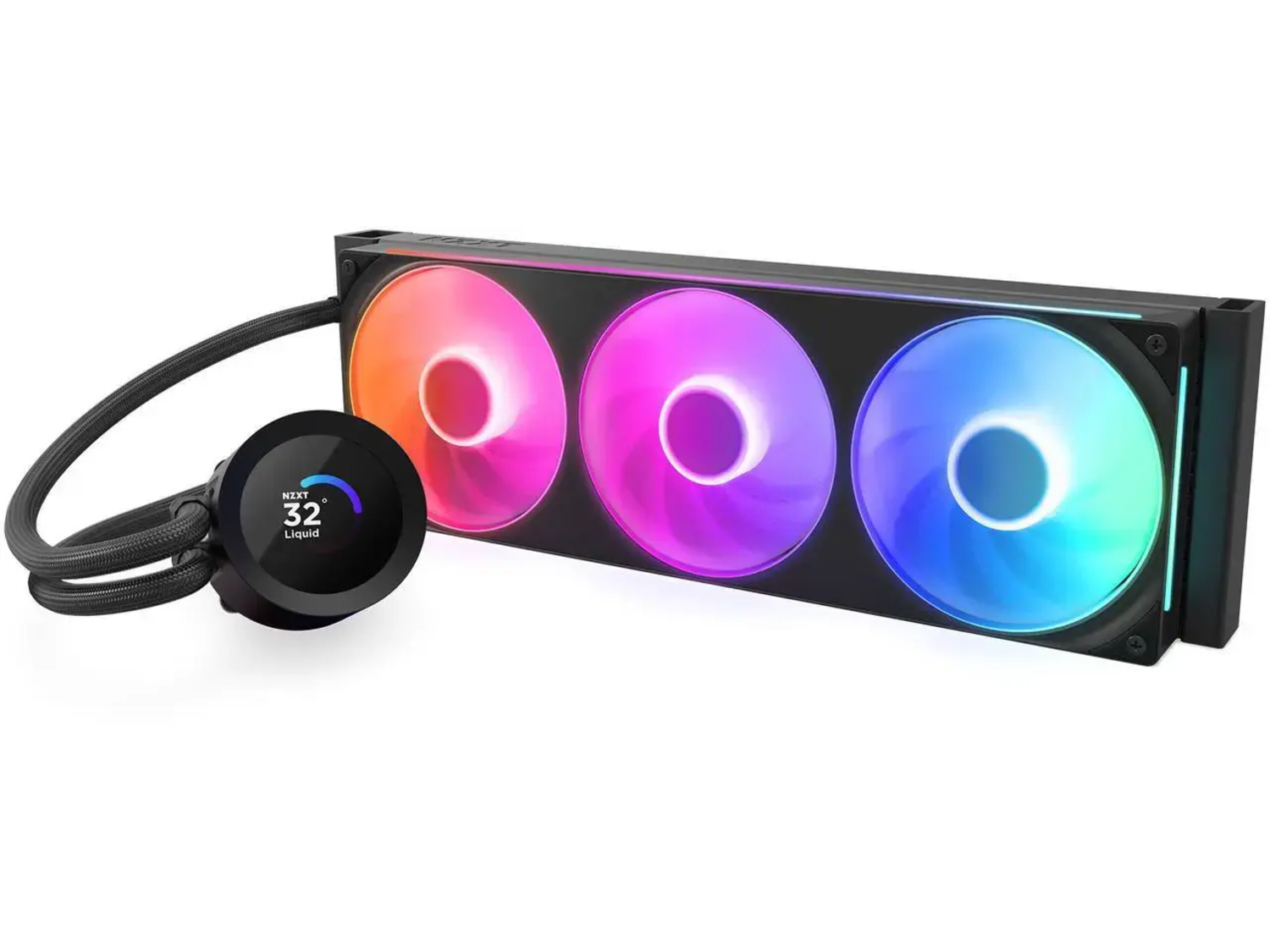 NZXT Kraken Plus 360 RGB Black | Laptop.bg - Технологията с теб